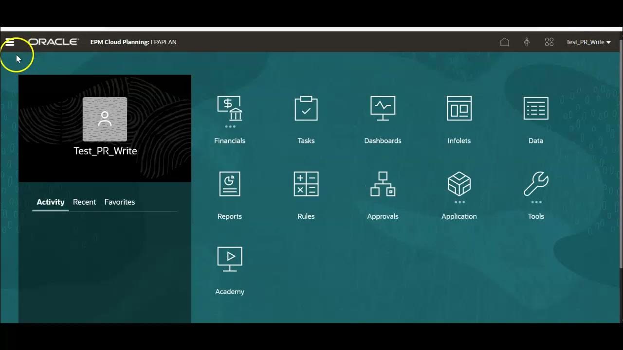 Oracle EPM Planning Cloud - EPBCS - Valid Intersections - YouTube