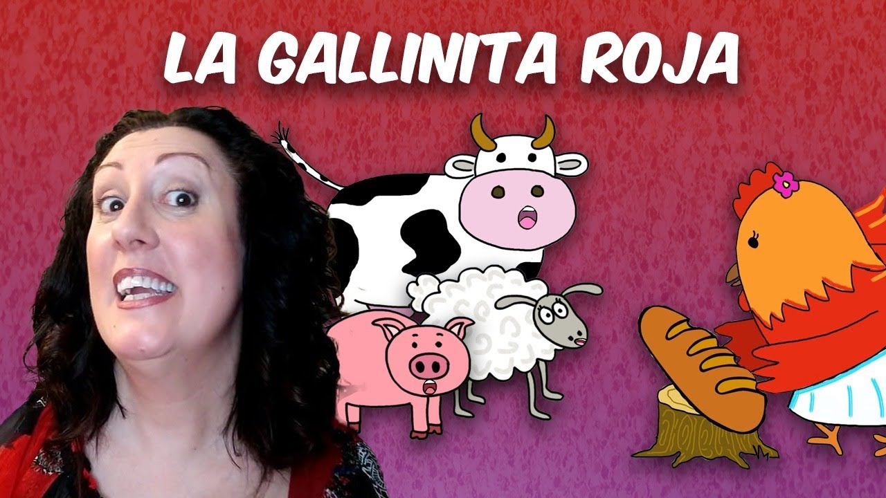 LA GALLINITA ROJA - Cuentos clásicos - Cuentacuentos María Silván - YouTube