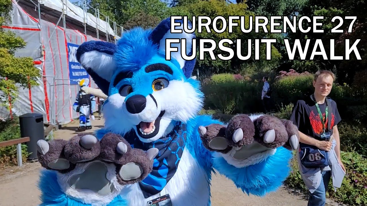 Eurofurence 27 Fursuit Walk! - YouTube