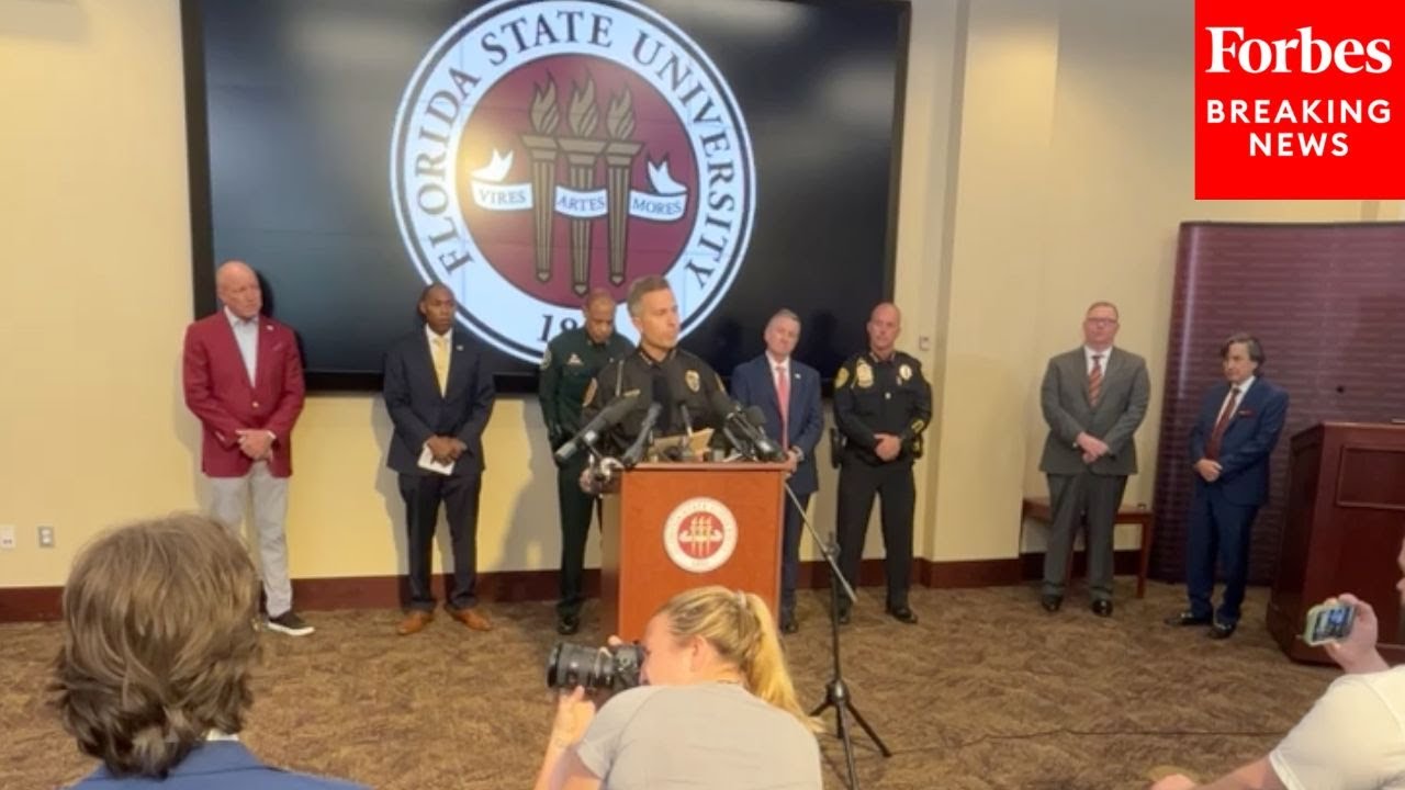 BREAKING NEWS: Officials Hold A Press Briefing Following A Shooting At ...