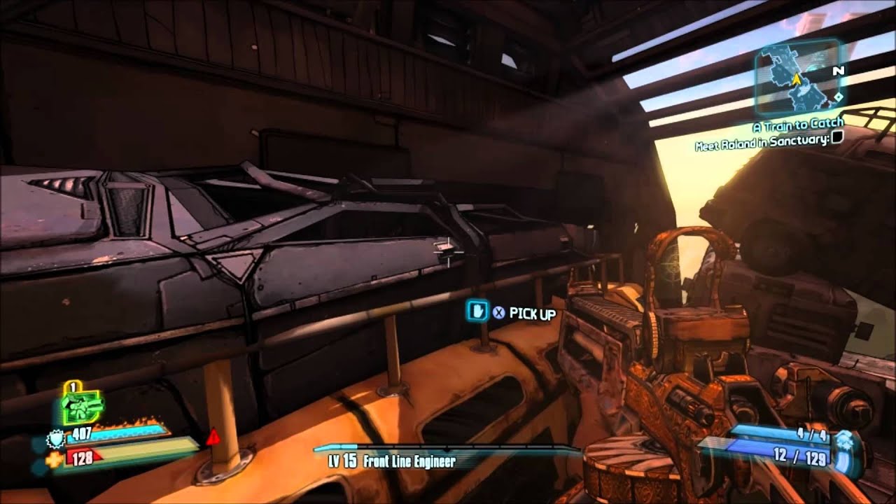 Borderlands 2 - Bloodshot Ramparts - Cult of the Vault, Toolbooth & Car ...