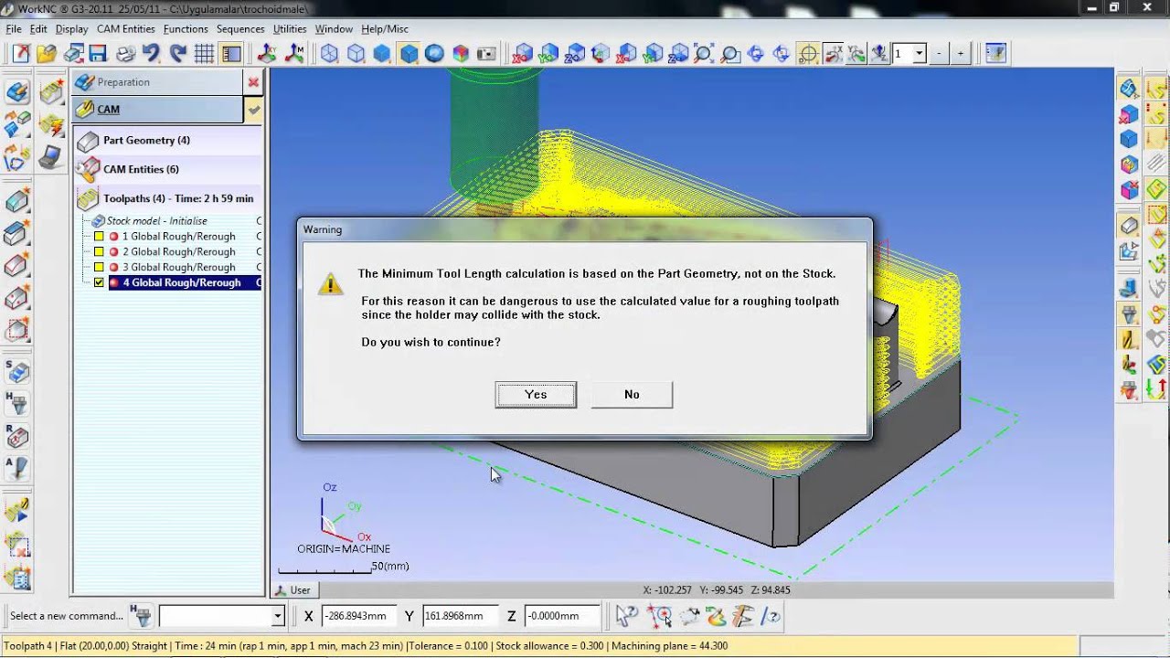 WorkNC Tutorial Holder(Tutucu) - YouTube