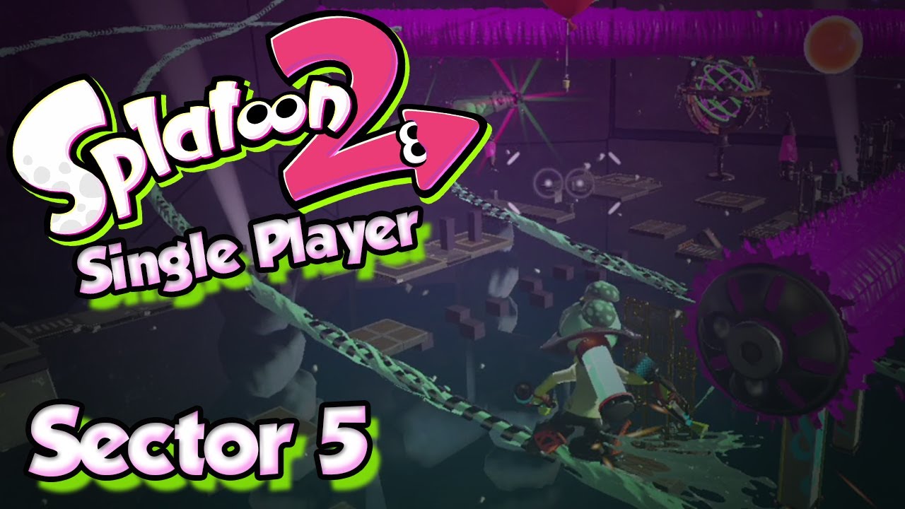 Splatoon 2 Story Mode #6 - Sector 5 & Scroll Paranoia! (Single Player W ...