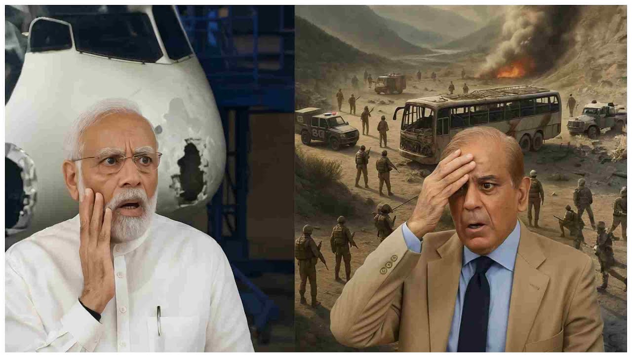 IndiGo Flight Nose Cone Damage & School Bus Explosion in Balochistan ...