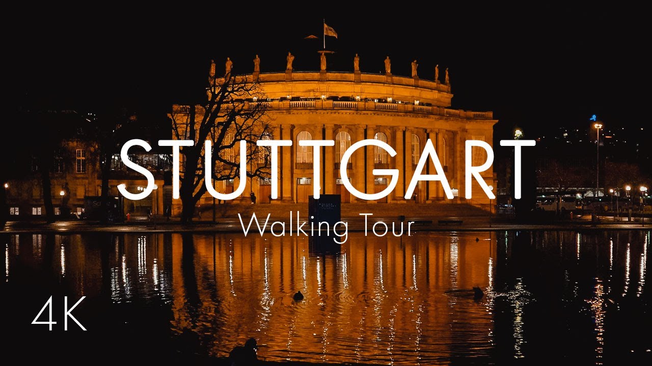Stuttgart | Rainy Night | Walking Tour | 4K - YouTube
