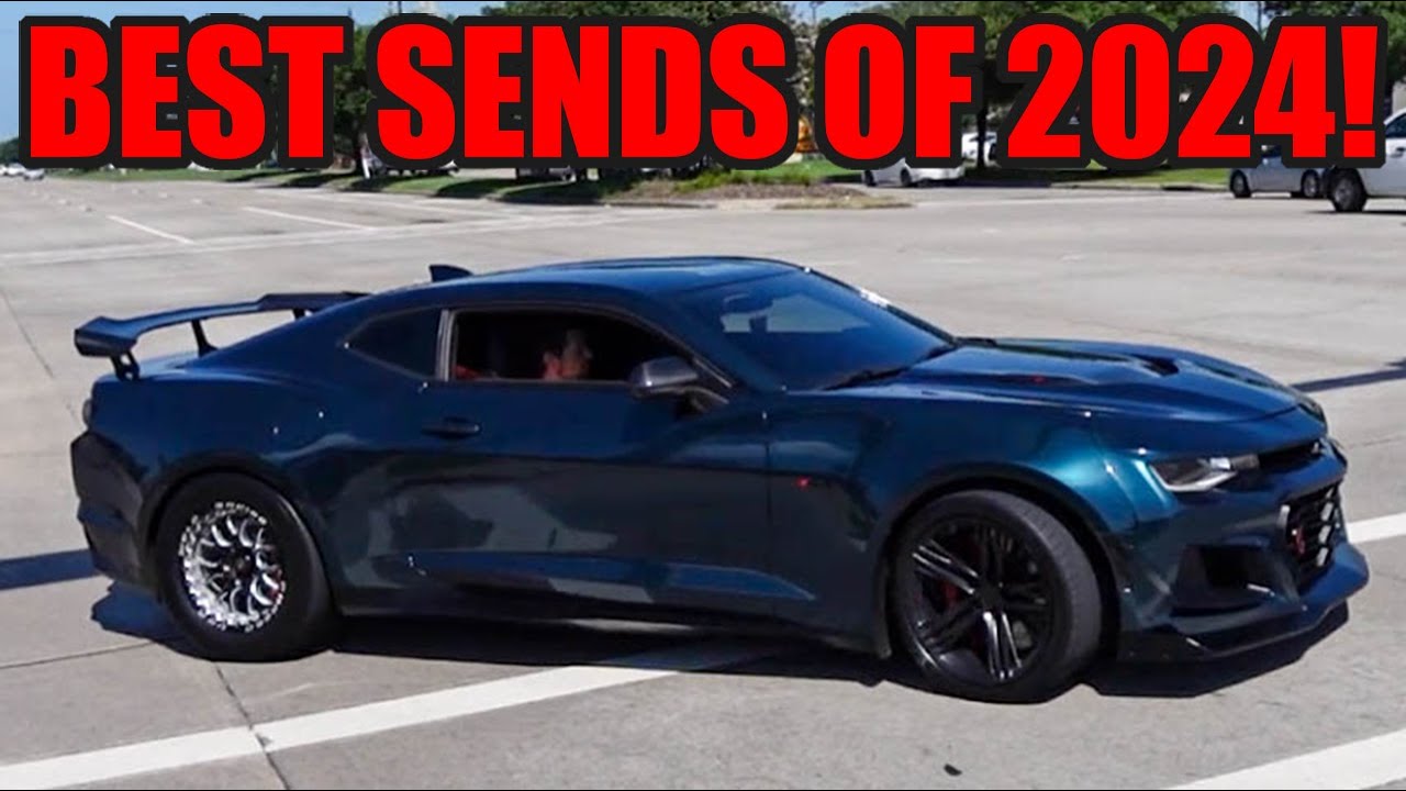 INSANE Modified Cars Get SIDEWAYS Leaving Car Meet! (SEVERAL CLOSE ...