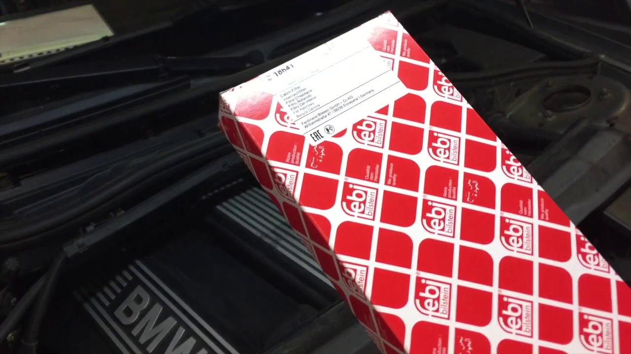 BMW E46 Microfilter / Innenraumluftfilter wechseln - YouTube