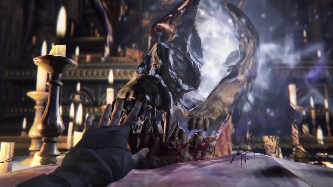 【Bloodborne】Grand Cathedral Altar Cutscene - YouTube