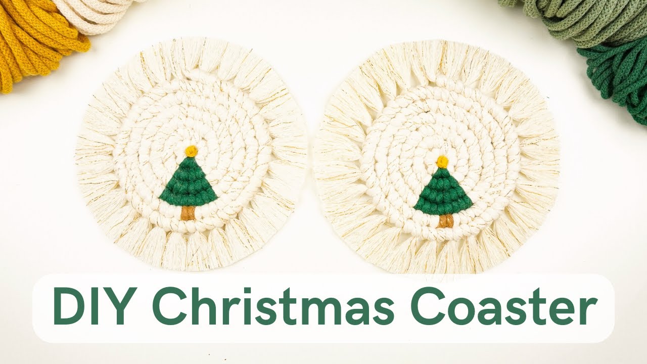 Discover the Secret to Stunning Holiday Coasters - YouTube