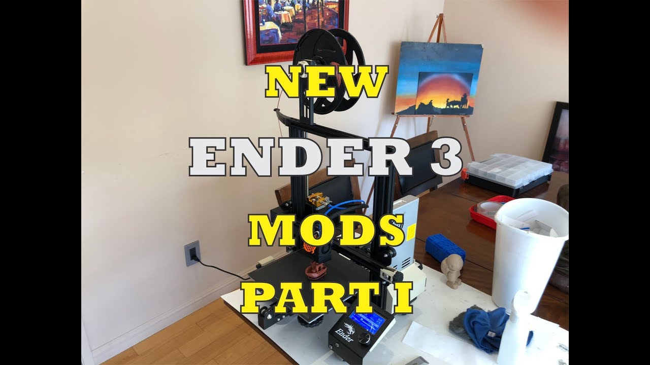 The Studios New Ender 3 Build & MODS Part I - YouTube