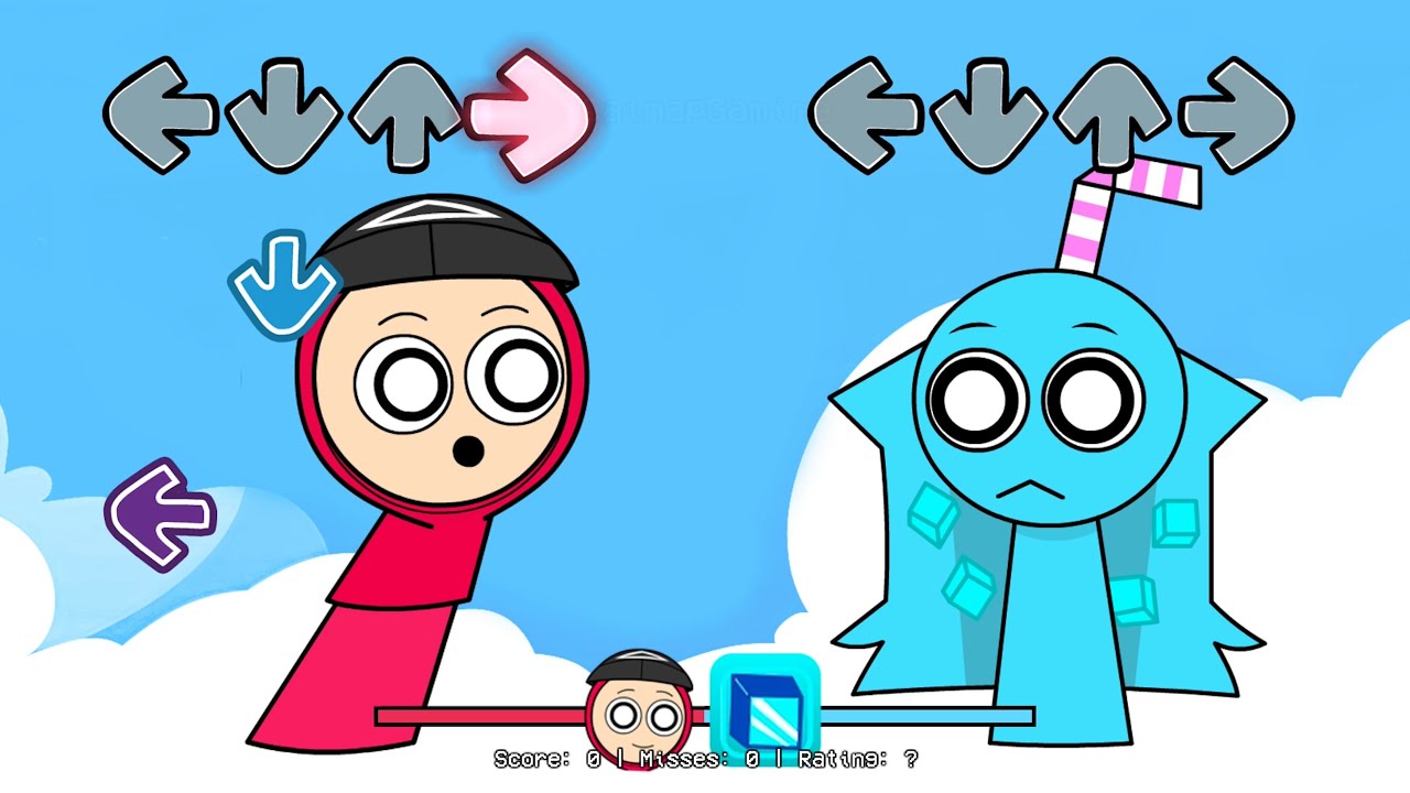 FNF NEW Sprunki SQUIDKI VS Sprunki OC Horror Versions Sings Pony Girl ...