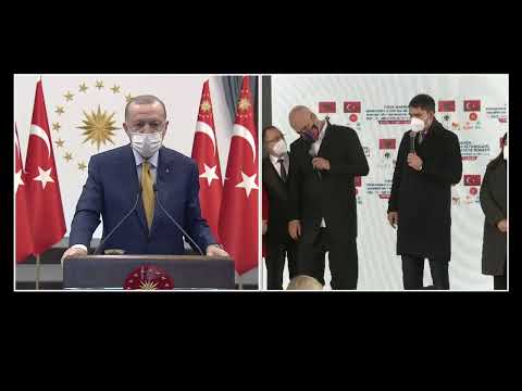 #Canlı Arnavutluk Deprem Konutları Temel Atma Töreni...