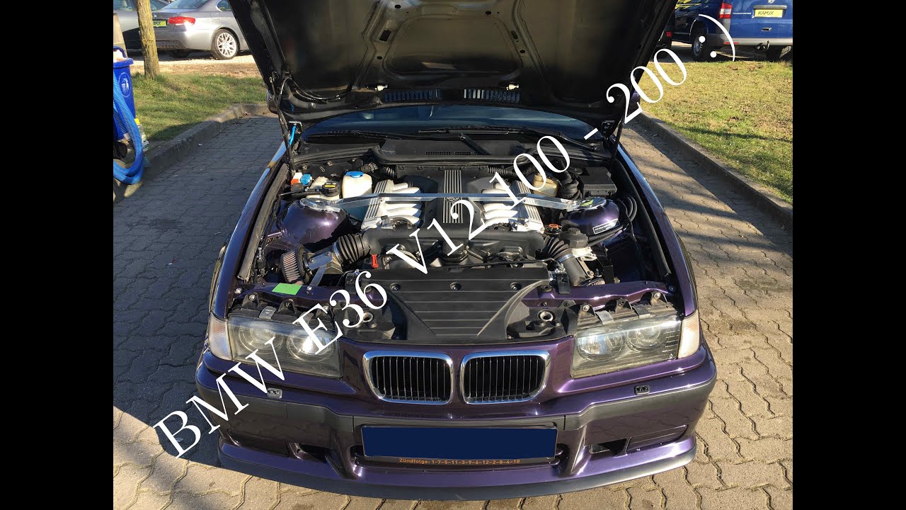 BMW E36 V12 6G 140-280 / M70 Standard DME - YouTube