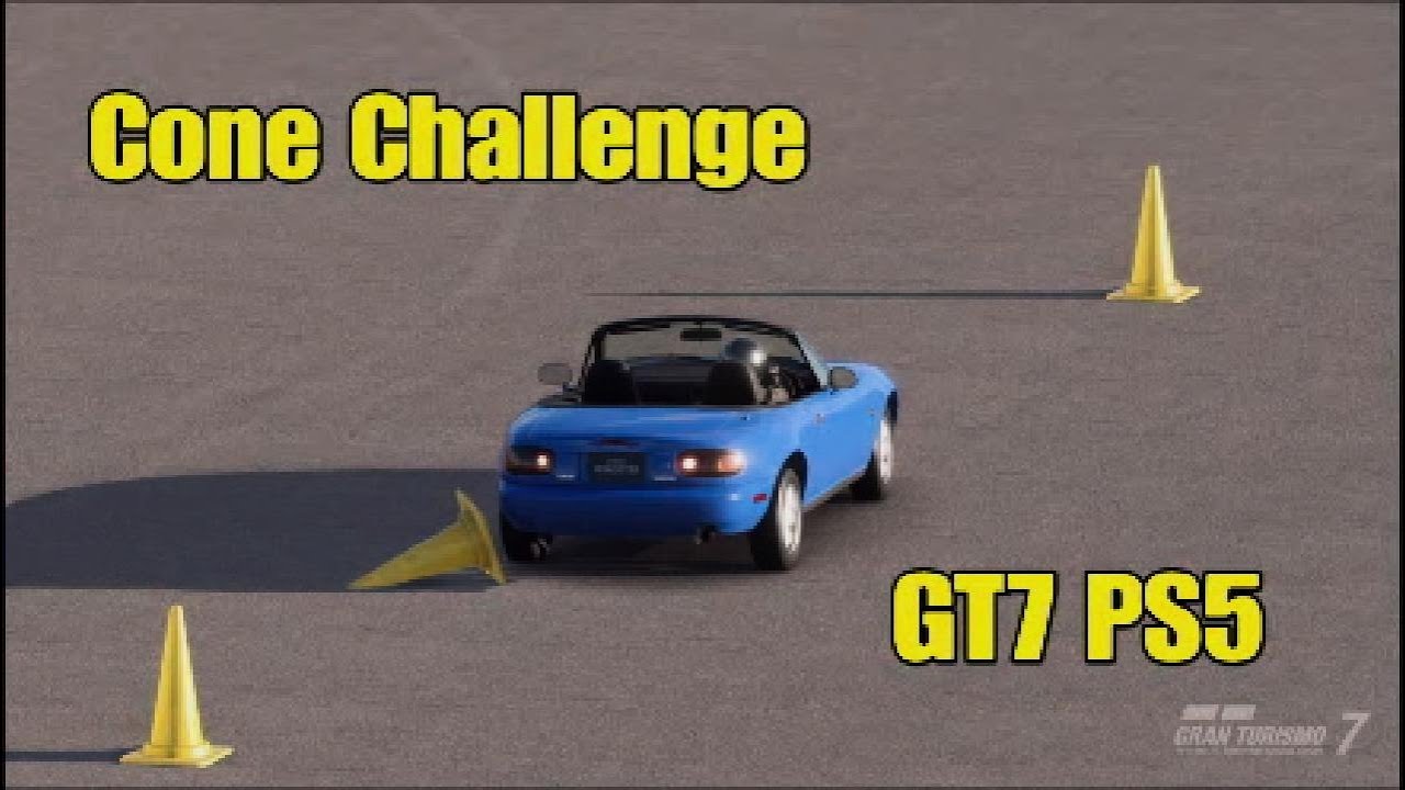 GT7 | Cone Challenge | Moby Dick Mission Challenge | PS5 - YouTube