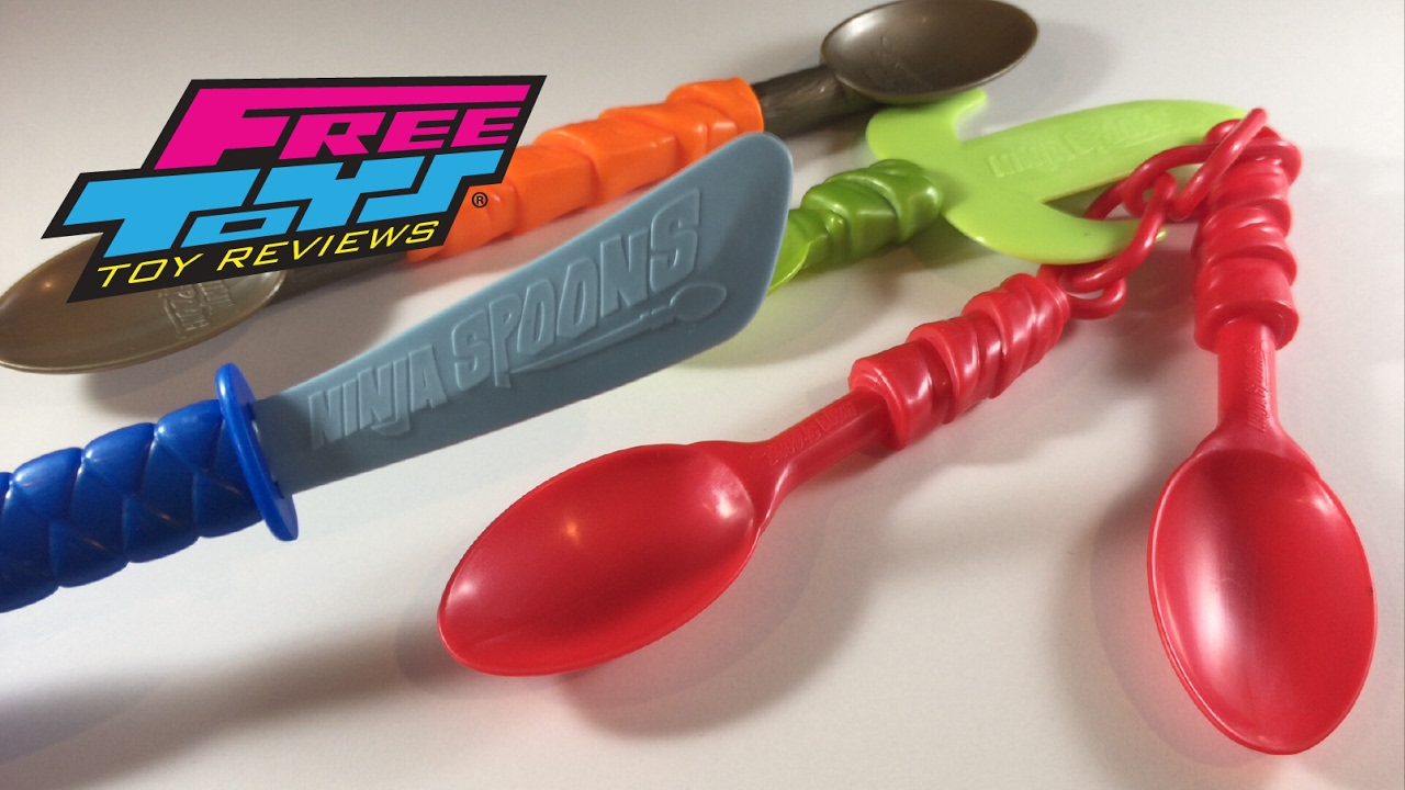2016 Sonic Ninja Spoons TMNT Style! @ Sonic Drive-In! Free Toys Review ...