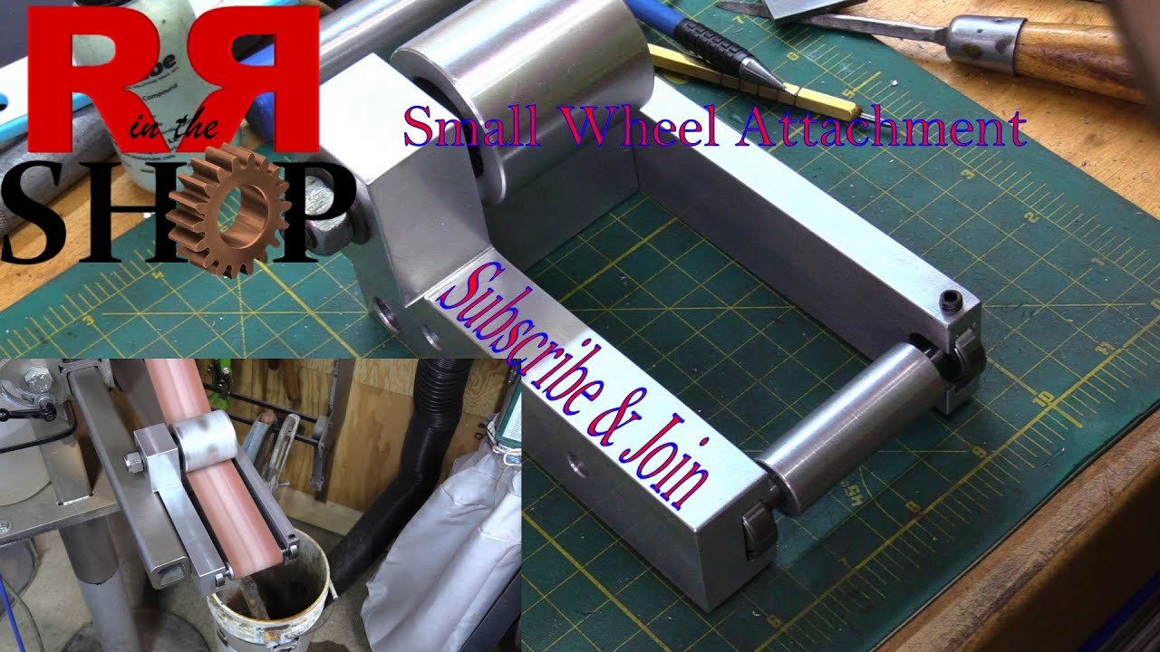 2 x 72 Belt Grinder Small Wheel Attachment Complete Build - YouTube