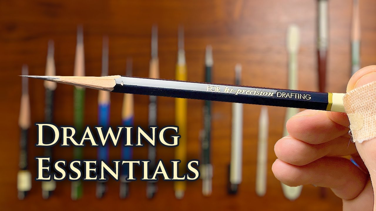The 8 Tools You NEED For Academic Drawing - YouTube
