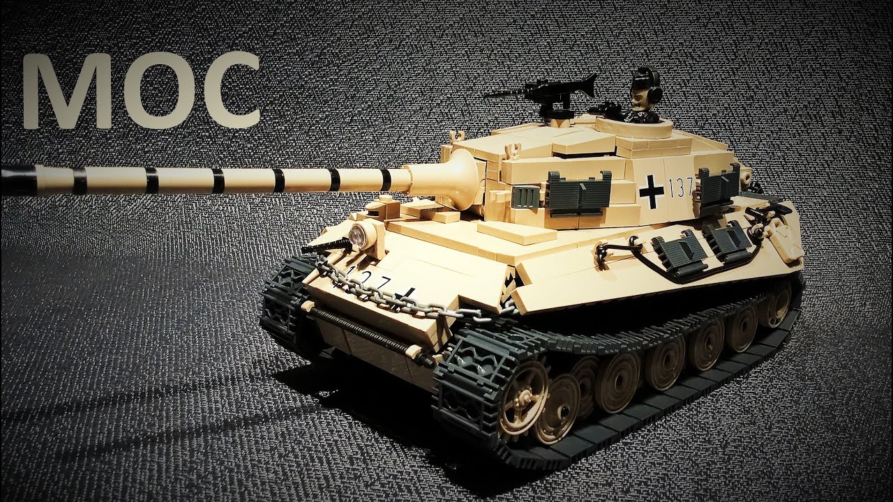 How to build #4, COBI Moc Tiger II "Konigstiger" - YouTube