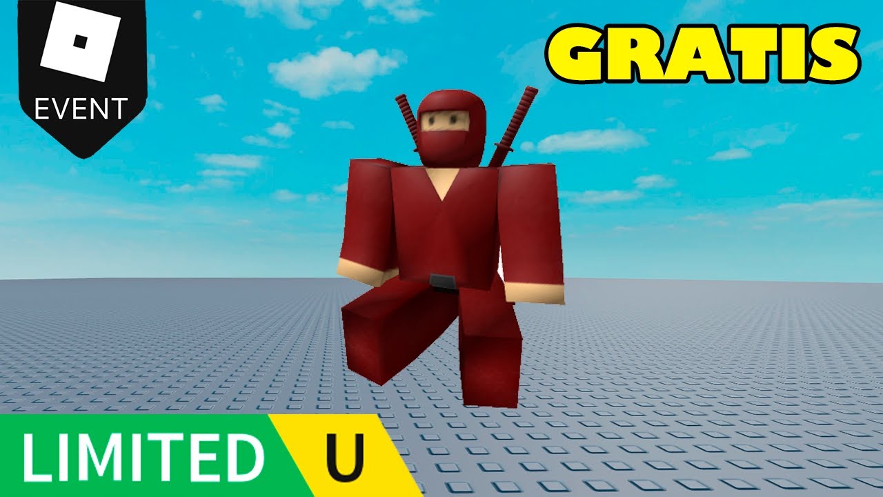 [LIMITED] CONSIGUE NINJA BUDDY GRATIS EN ROBLOX - YouTube
