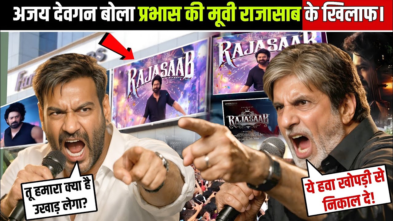 Prabhas’s Movie Rajasaab Set Cinemas On Fire, A Mega Battle Between ...