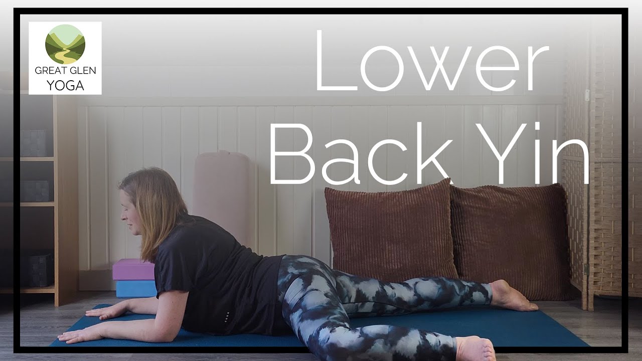 45 Min Lower Back Yin Yoga | Nourish your Spine - YouTube