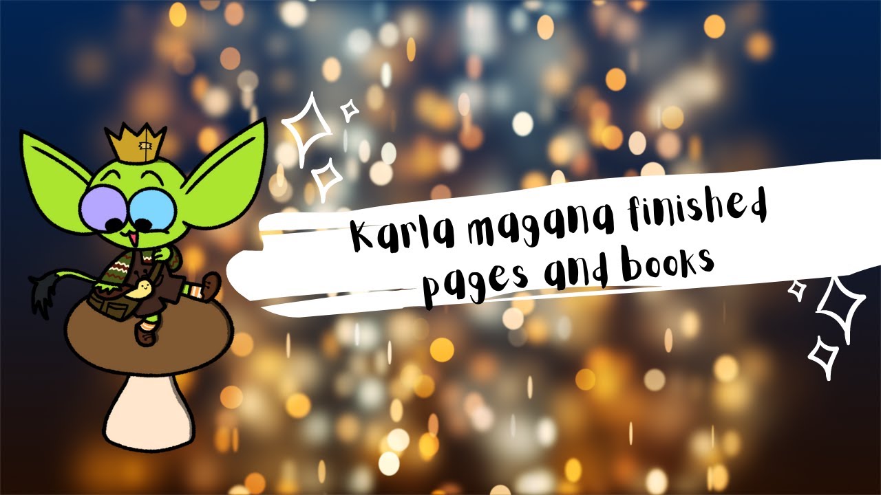 Karla magana finished pages and book collection - YouTube