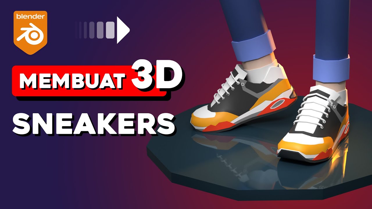 Modeling 3D Sepatu Sneakers dengan Blender 3.1 - YouTube