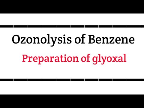 Ozonolysis of Benzene|| Addition of ozone to benzene - YouTube