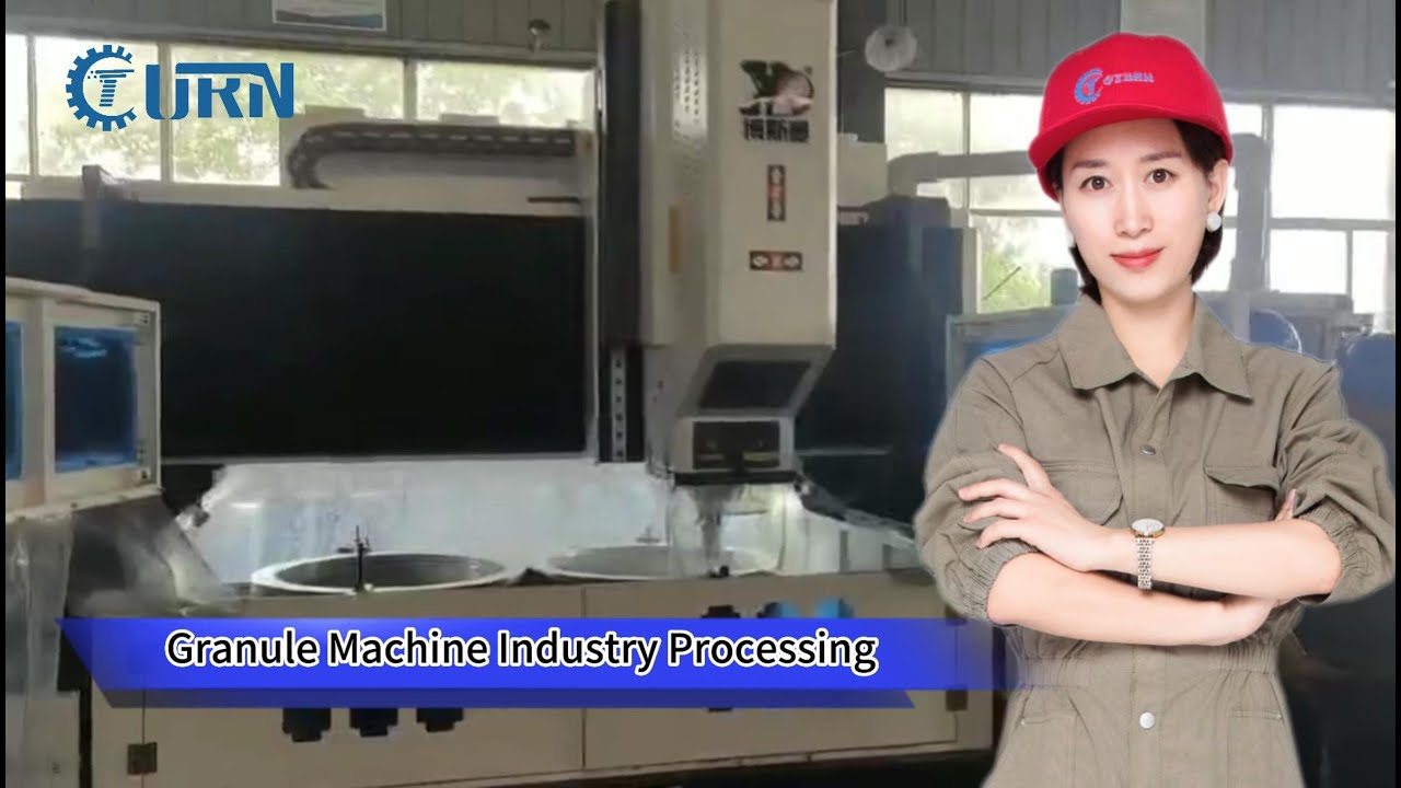 BOSM Granule Machine Industry Processing - YouTube