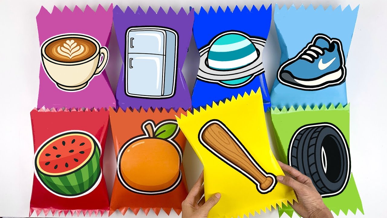 ️Paper DIY 🌿Italian Brainrot Candy Blind Bag Surprise Unboxing - YouTube