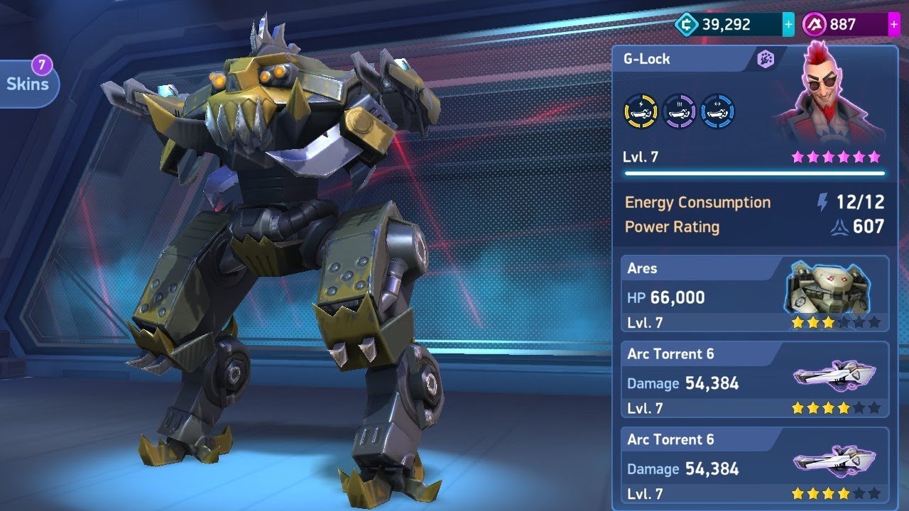 {MECH ARENA} Ares + Arc Torrent 6 🛡⚡⚡⚡ - YouTube