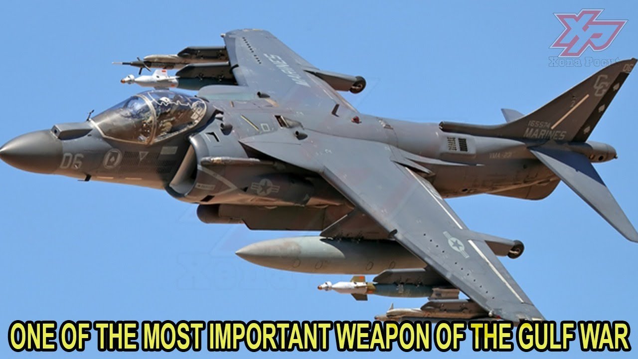 AV-8B Harrier II – One Of The Most Important Weapon Of The Gulf War ...