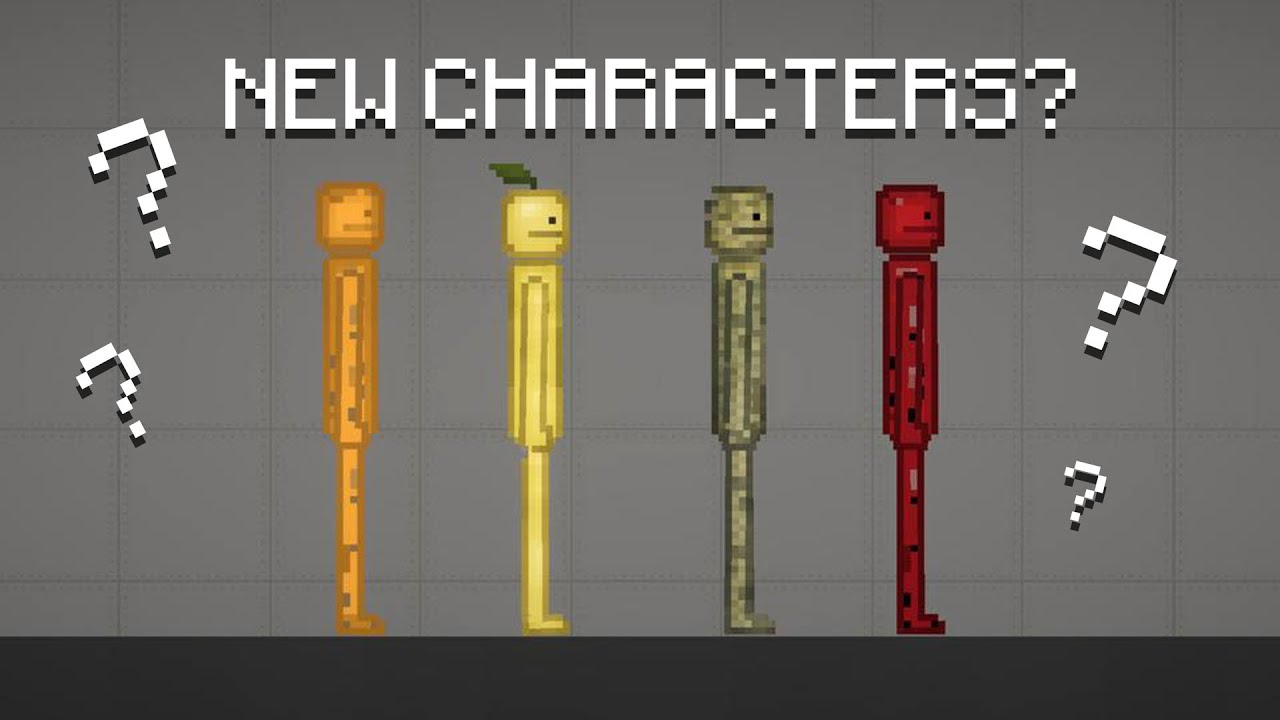 NEW CHARACTERS! Melon Playground | How To Make? - YouTube