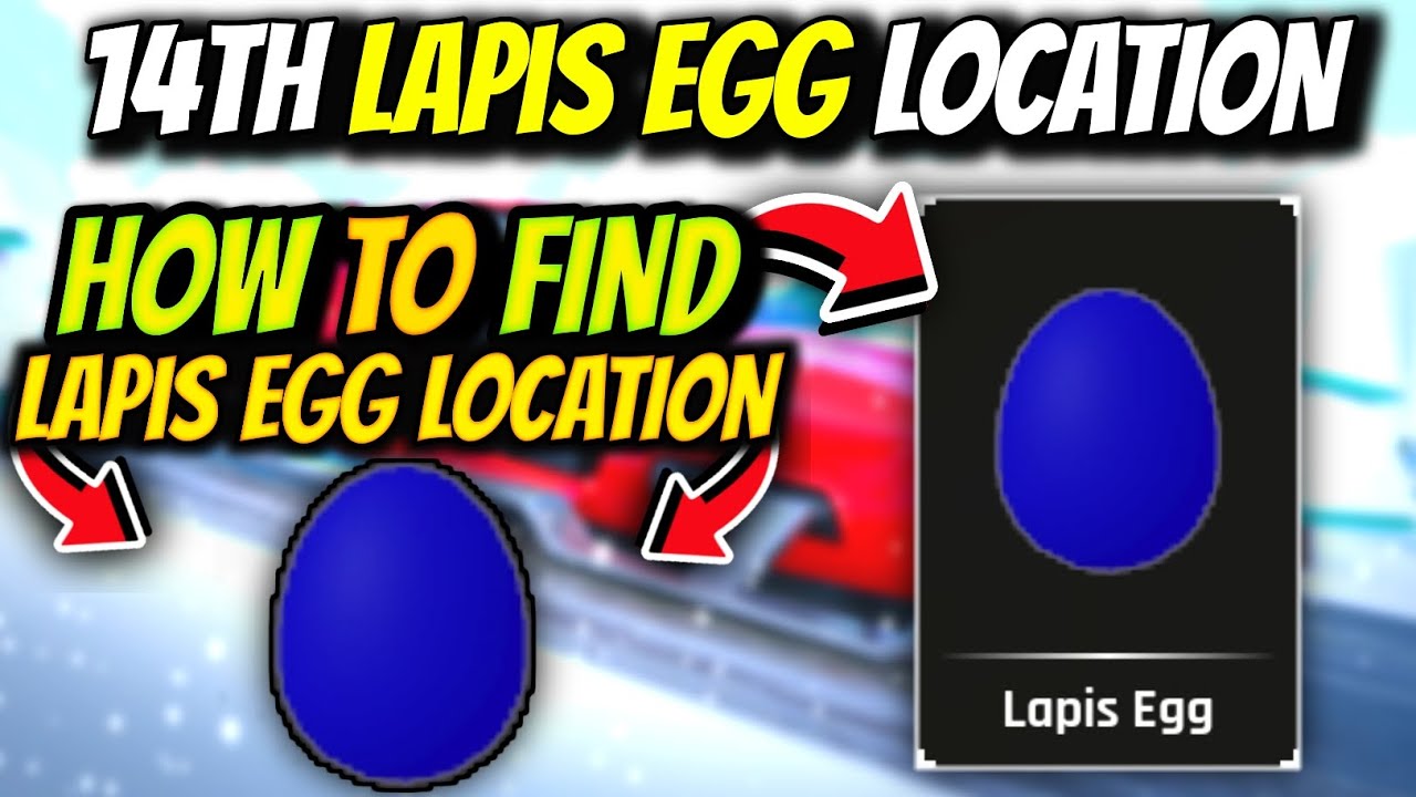 How To Find 14TH LAPIS EGG LOCATION In Roblox Sol's RNG Egg Hunt 2024 ...