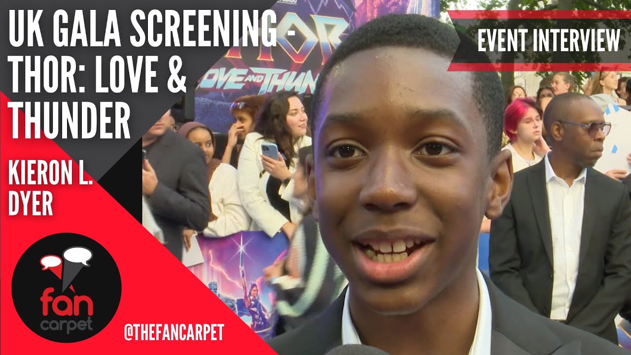 UK Gala Clip: Kieron L. Dyer aka Axl | Thor: Love And Thunder (The Fan ...