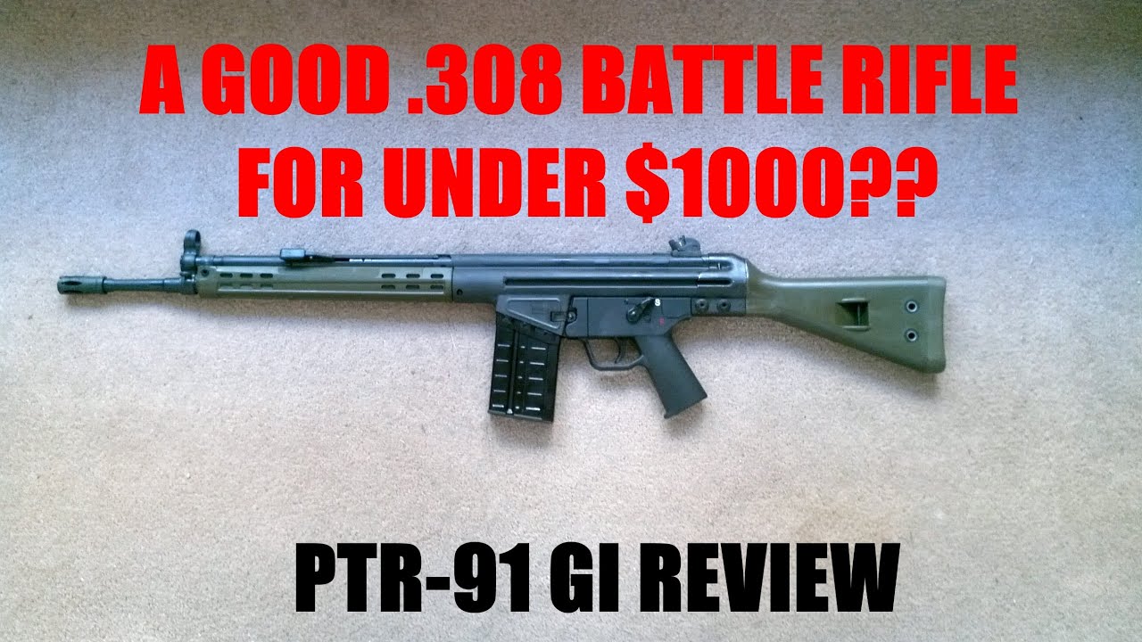 PTR-91 GI Review (H&K G3/H&K 91) (lower volume first) - YouTube