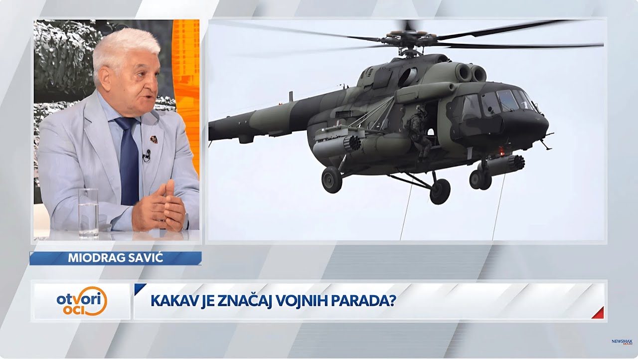 Pukovnik u penziji Miodrag Savić o značaju vojnih parada - YouTube
