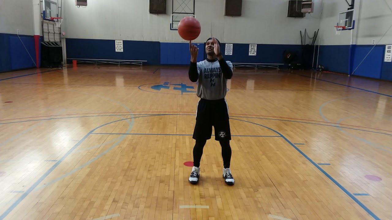Spinning The Basketball | Deon Hunter aka "Hoop Hunter" TM - YouTube
