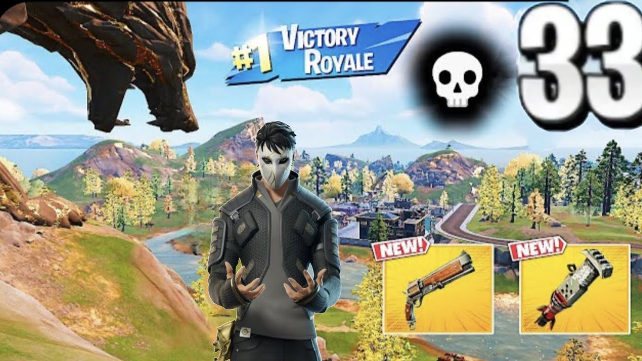 Fortnite solo vs squad 33 elimination wins #gameplay - YouTube