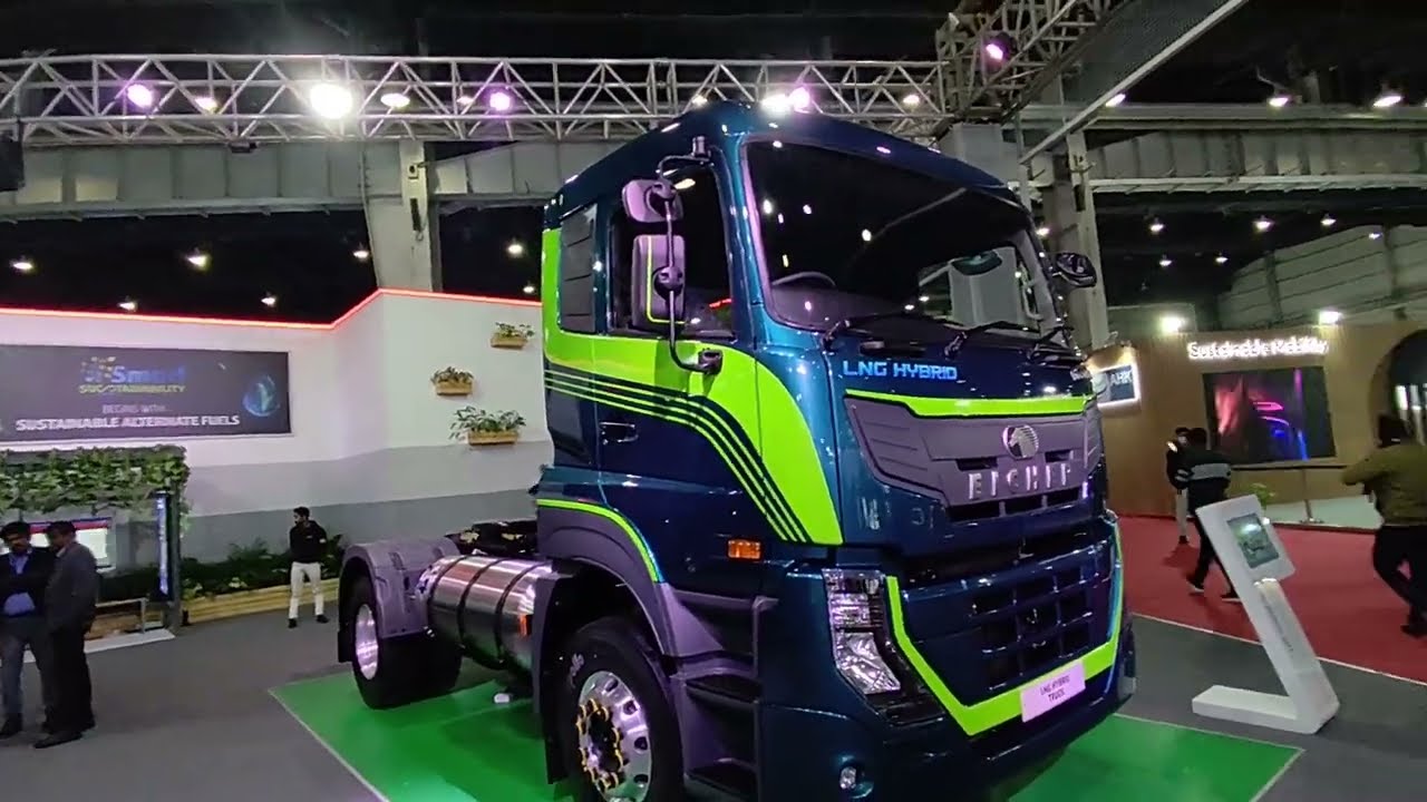 EICHER 8055 LNG TRACTOR | REVIEW - YouTube