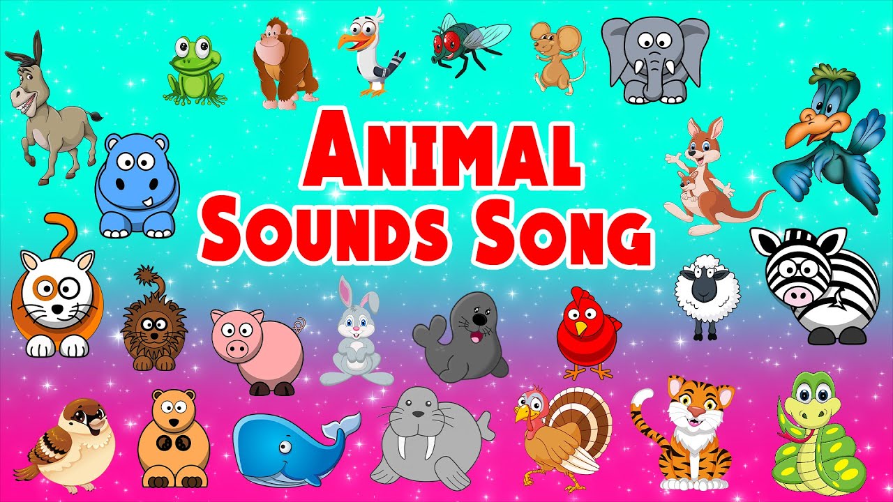 Animal Sounds Song | Nursery Rhymes for Kids | LittleKidsTV - YouTube