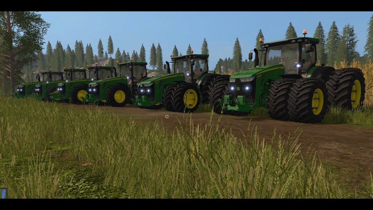 LS17# 19 John Deere 8R - YouTube
