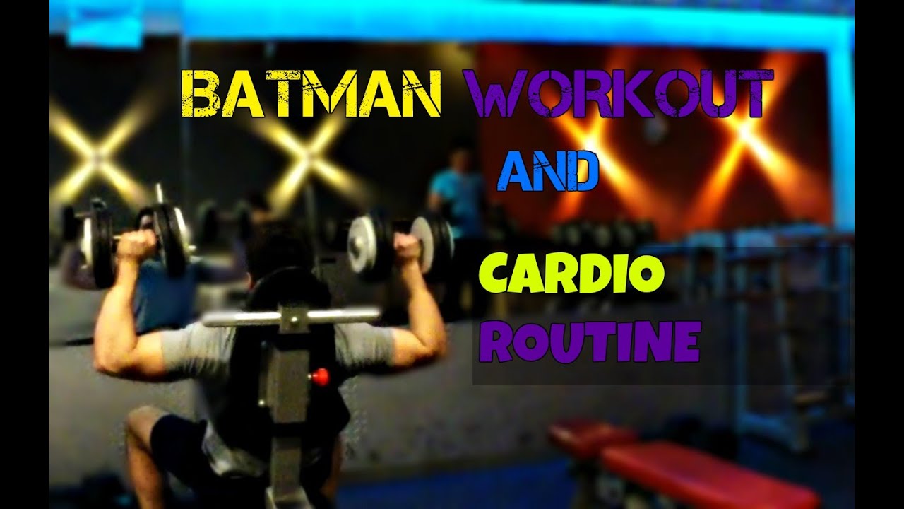 BATMAN WORKOUT - Chest, Shoulders and tri's - YouTube