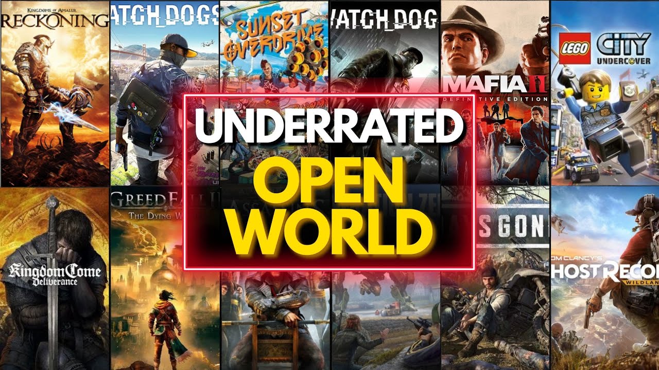 Top 40 UNDERRATED OPEN WORLD GAMES Nobody Talks About! - YouTube