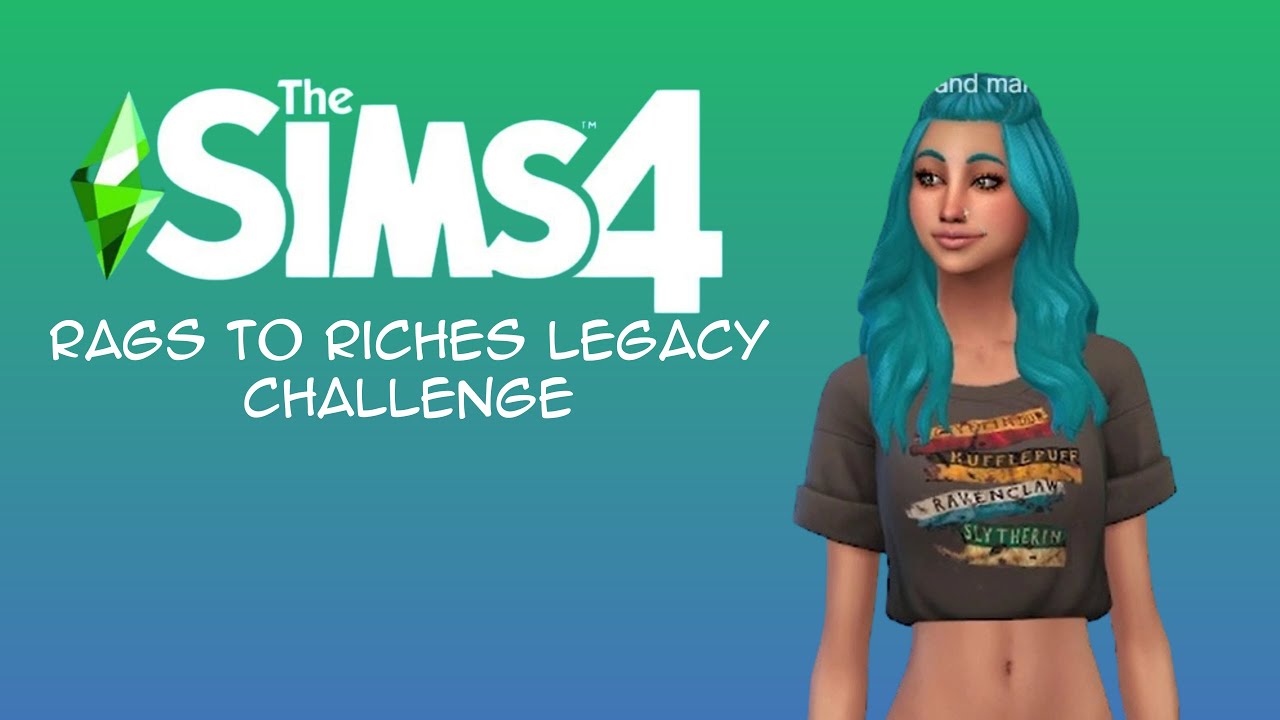 Let's Play the Sims 4 - Legacy Rags to Riches - Ep 1 - Meet Cindy ...