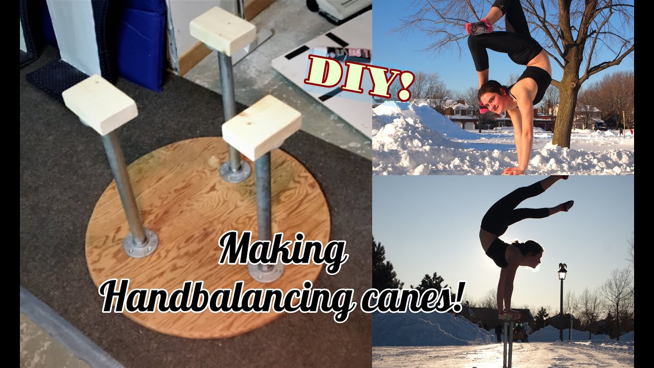 How to make HANDBALANCING CANES! - YouTube