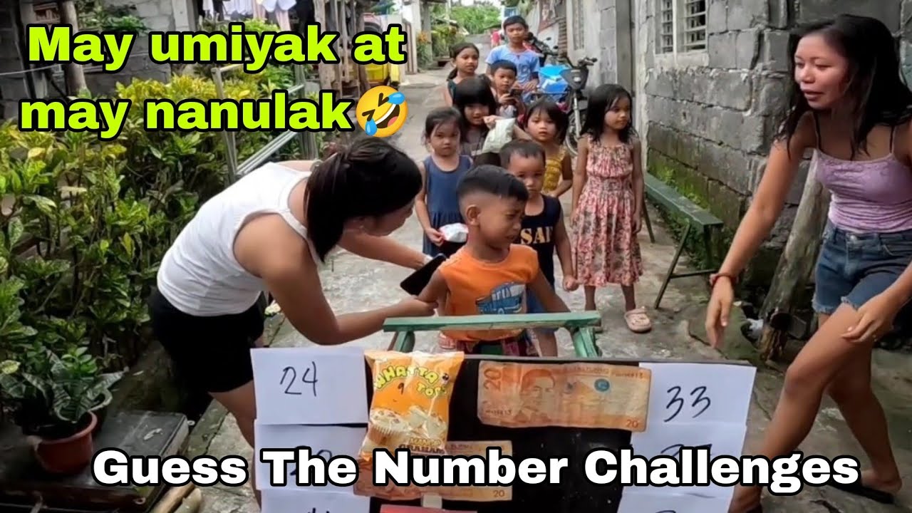 Guess the number challenges | May umiyak at may nanulak Kids Edition ...
