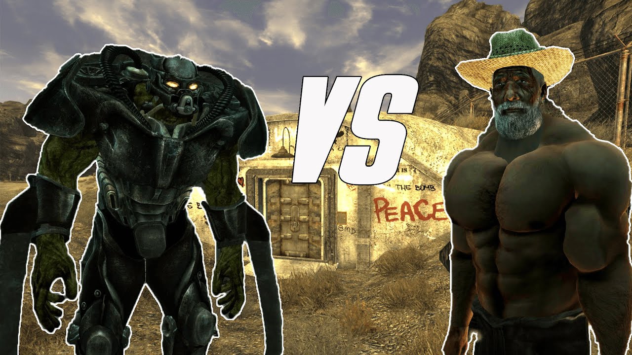 Frank Horrigan VS Difficult Pete | Fallout NPC Battles Boss Battle ...