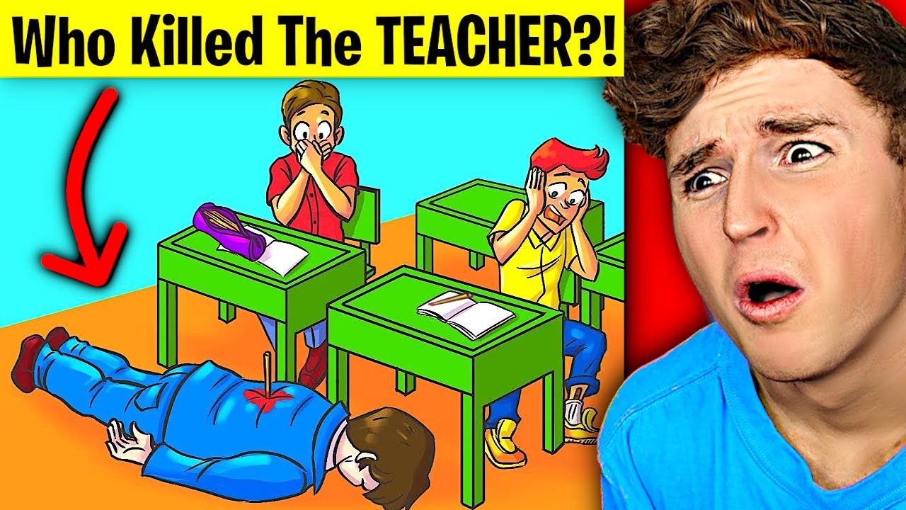 MESSED UP Mystery Riddles You Must Solve To SURVIVE! - YouTube