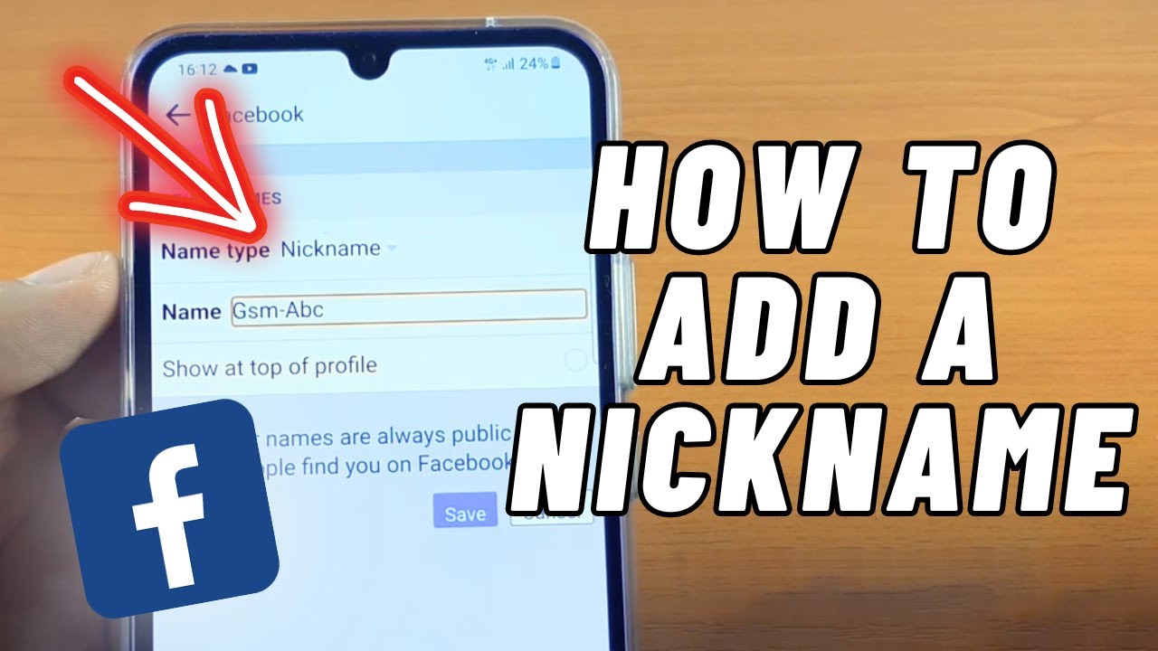 How to ADD NICKNAME on Facebook (2023) | Full Guide - YouTube